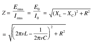 Series LCR Circuit - Study Page